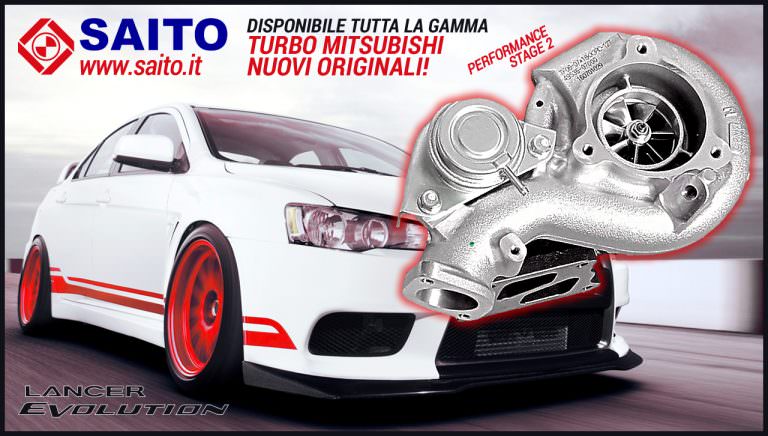 Turbo Nuovi Originali e Soluzioni Performance Mitsubishi | SAITO ...